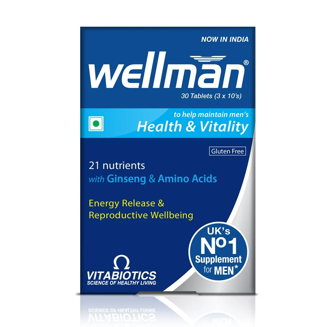 Wellman Multivitamin Tablets For Men, Gluten Free – PowerShieldSupplement