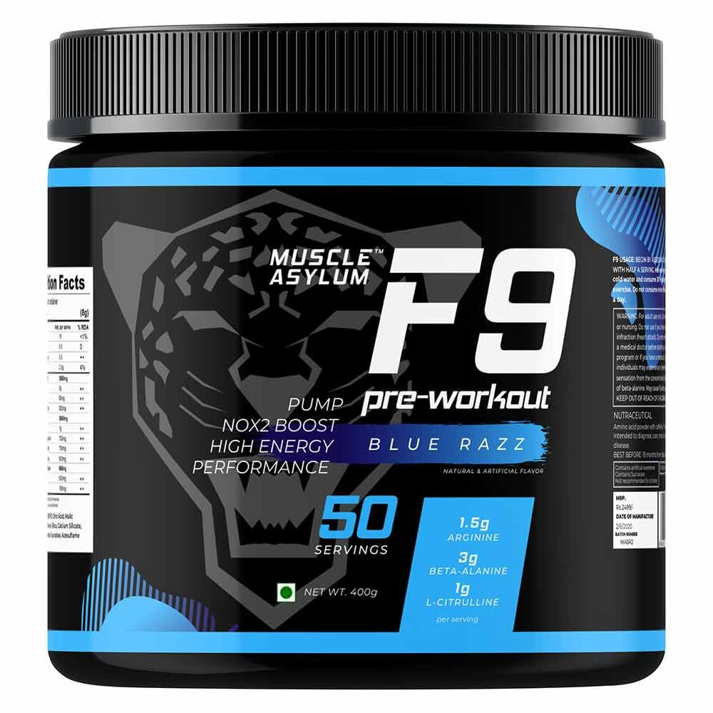 Muscle Asylum F9 Pre-Workout – PowerShieldSupplement